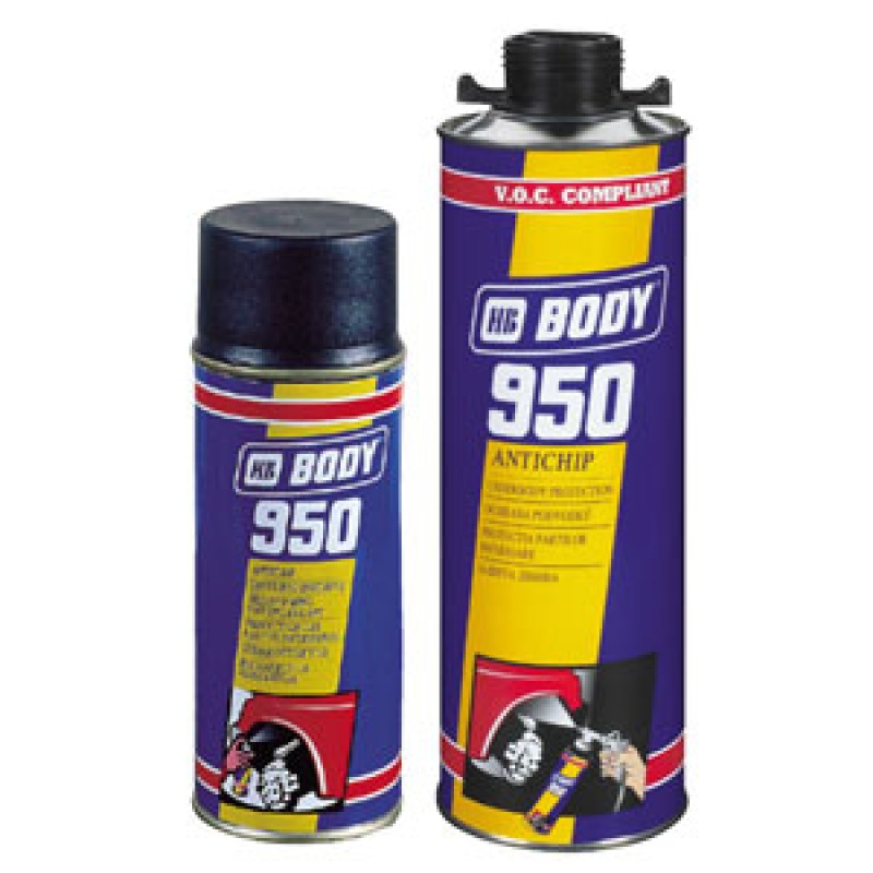 BODY 950 Гравитекс 1л черный на основе каучука